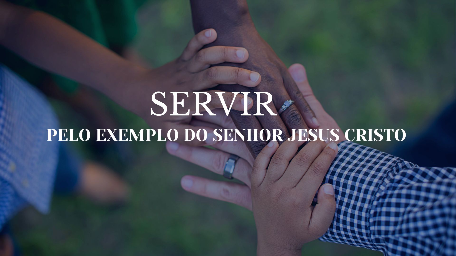 SERVIR PELO EXEMPLO DO SENHOR JESUS CRISTO - Artigos - Fábrica EBD